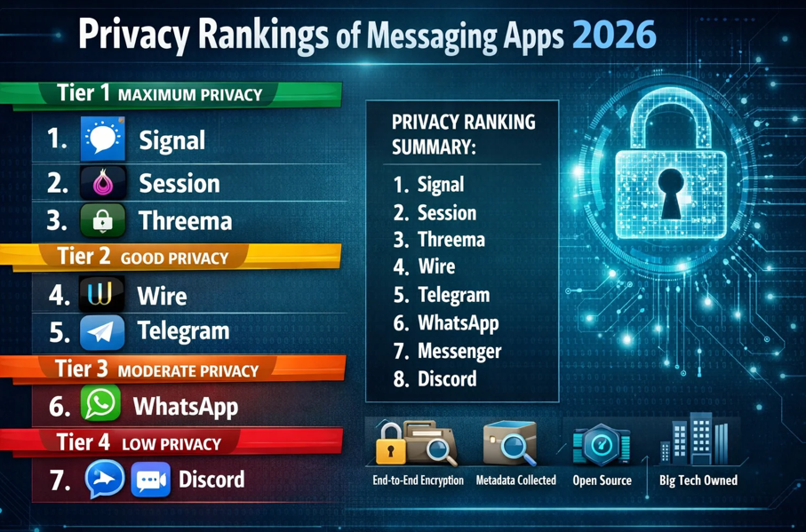 Most Popular Messaging Apps in 2026 — Features, Usage & Trends